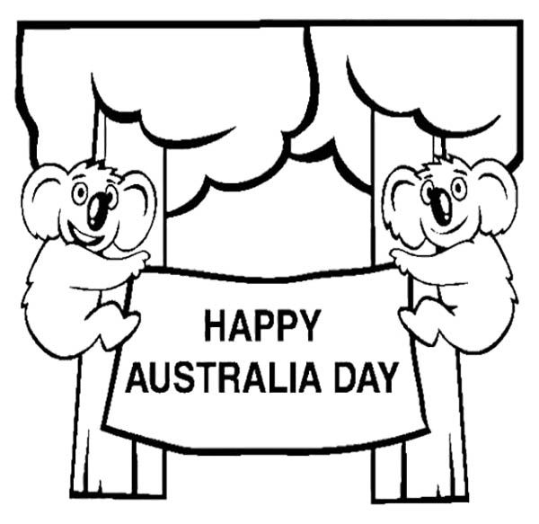 Australia Day - Coloring Nation