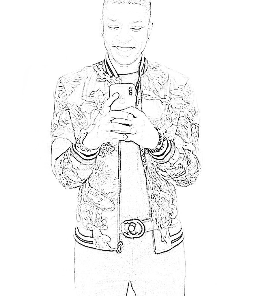 PTX Fan Art Books Edit Coloring Page Of Matt - Coloring Nation