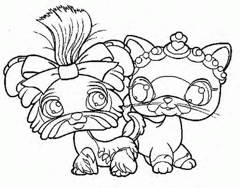 Little Pet Shop Coloring. Free Printable Coloring Page - Coloring Nation