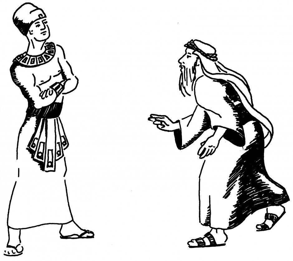 Miriam And Baby Moses Coloring Online Super Coloring 177346 Moses ...