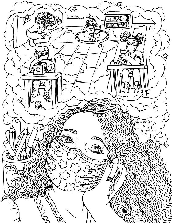 Quarantine Questions - Coloring Nation