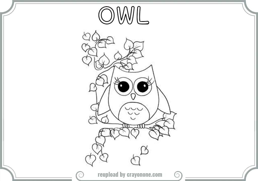 Owl Babies Coloring Page Page For Kids And For Adults - Coloring Nation