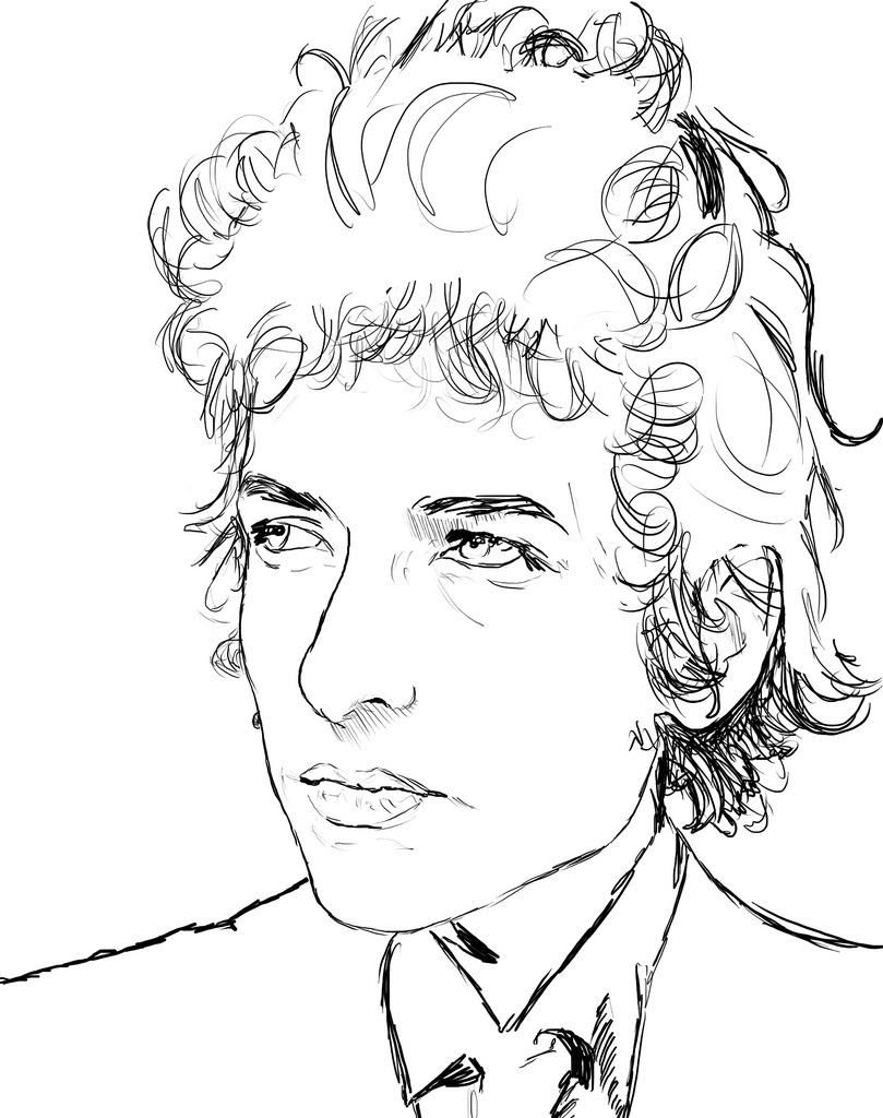 Bob Marley Coloring Page - Coloring Nation