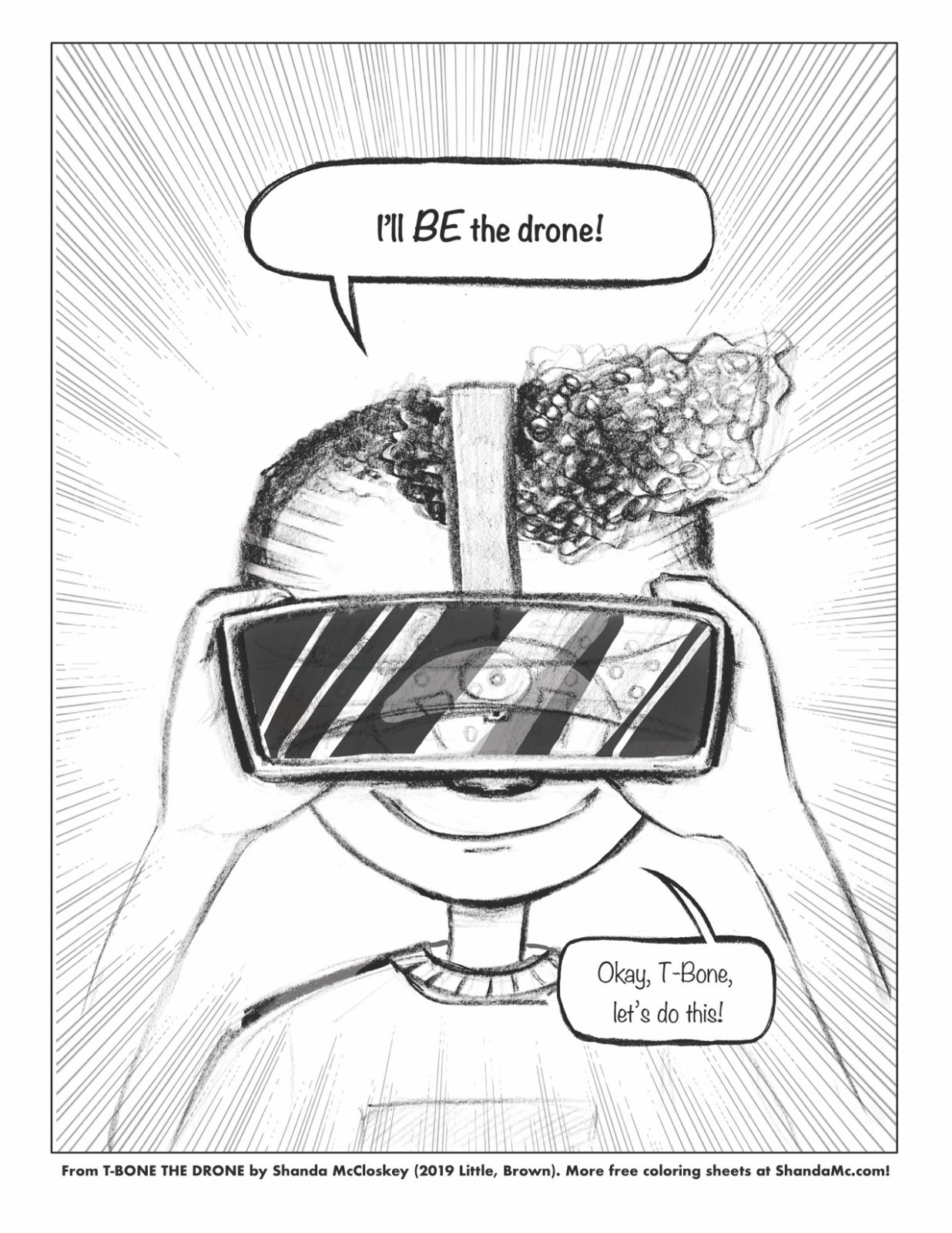 Free T BONE THE DRONE Activities!. Shanda McCloskey, Children's ...