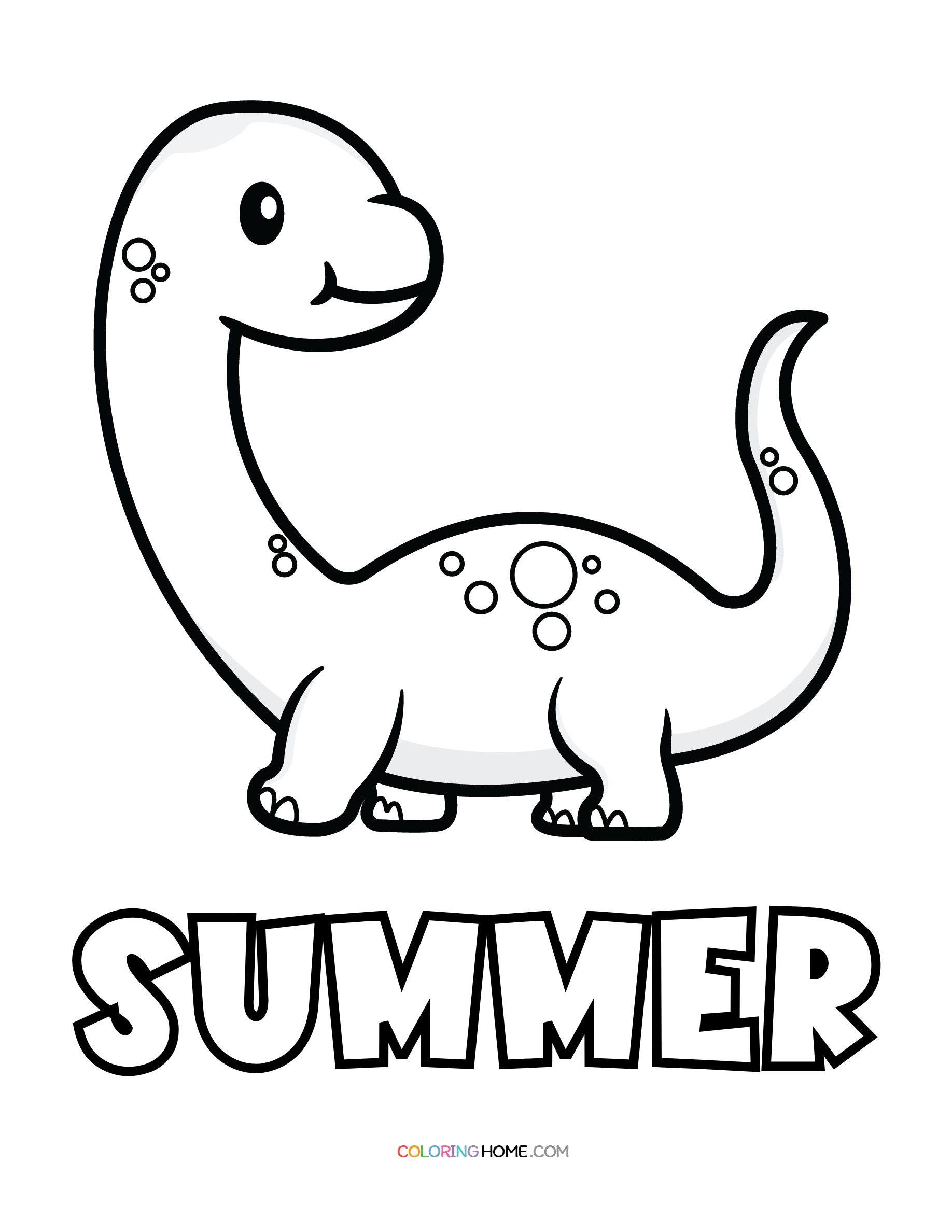 Summer Name Coloring Pages - Coloring Nation