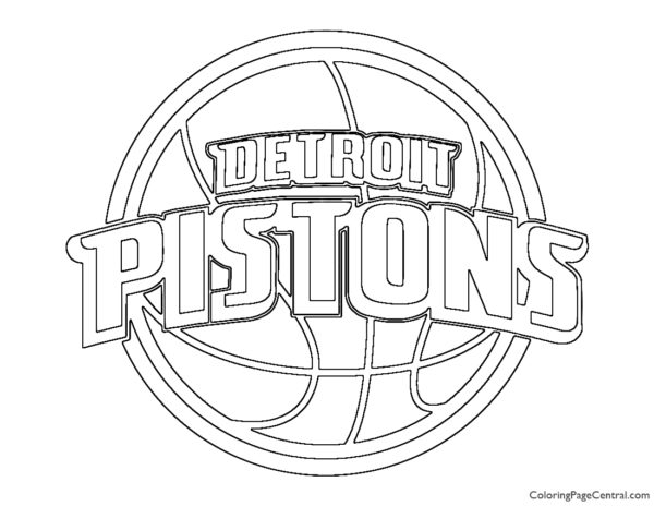 NBA Boston Celtics Logo Coloring Page. Coloring Page Central - Coloring ...