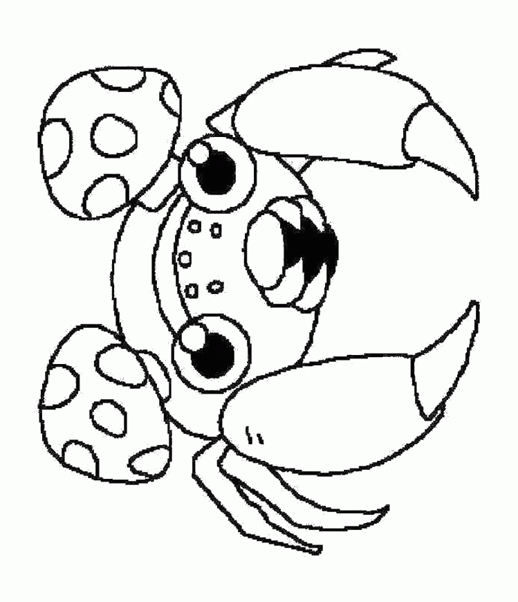 Pokemon Paras Coloring Page. Pokemon Coloring Page Kids Coloring Day ...