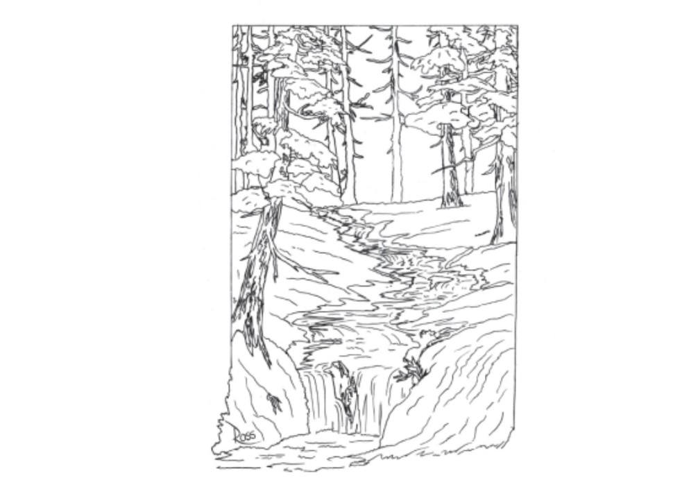 The Bob Ross Coloring Book - Coloring Nation