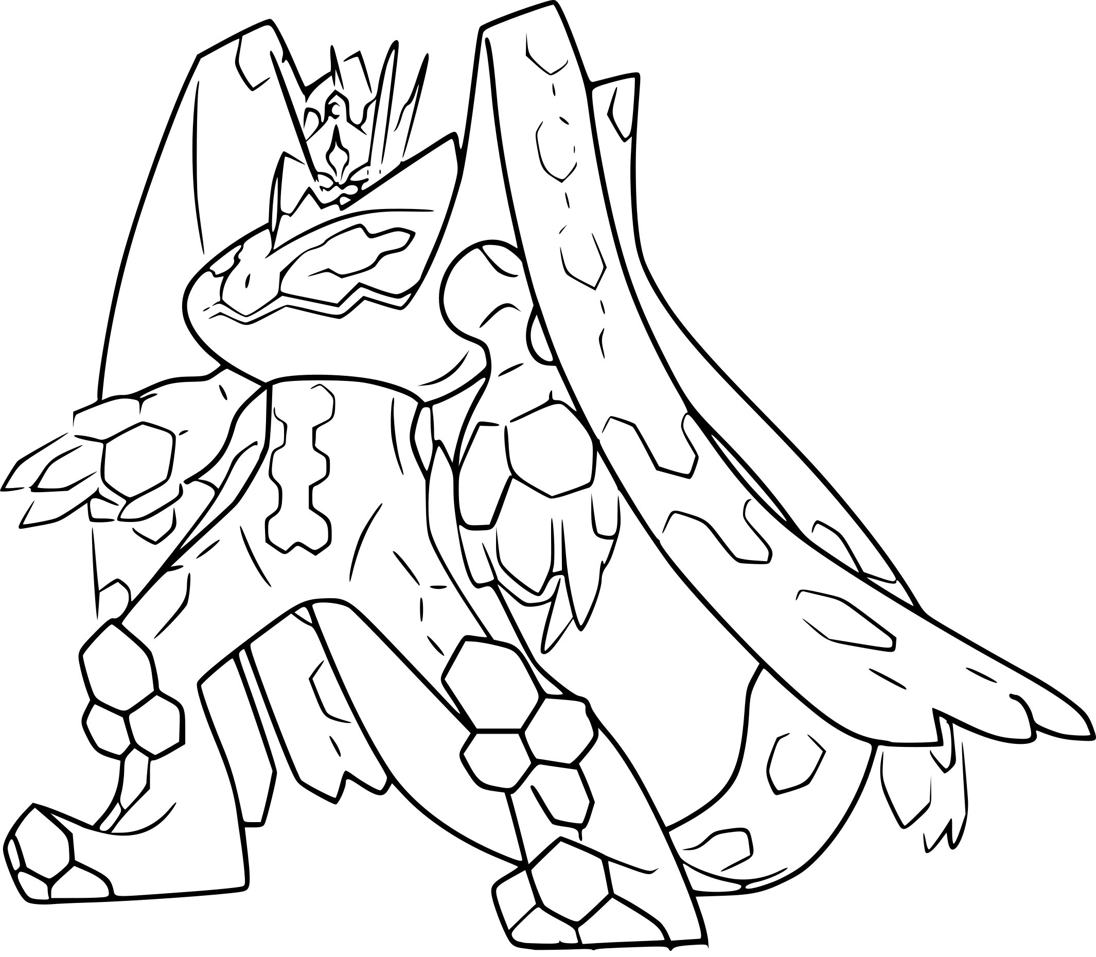 Pokemon Rockruff Coloring Page Coloring Page - Coloring Nation