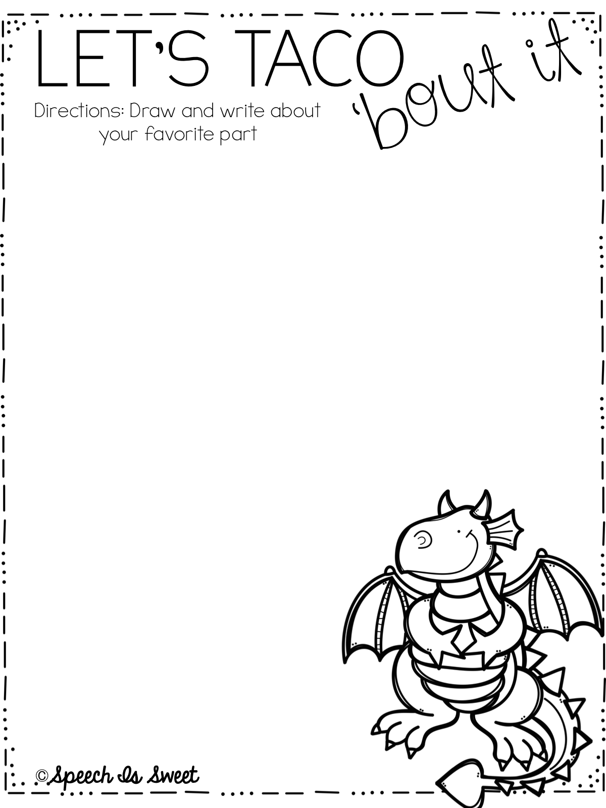 Printable Dragons Love Tacos Word Searches - Coloring Nation