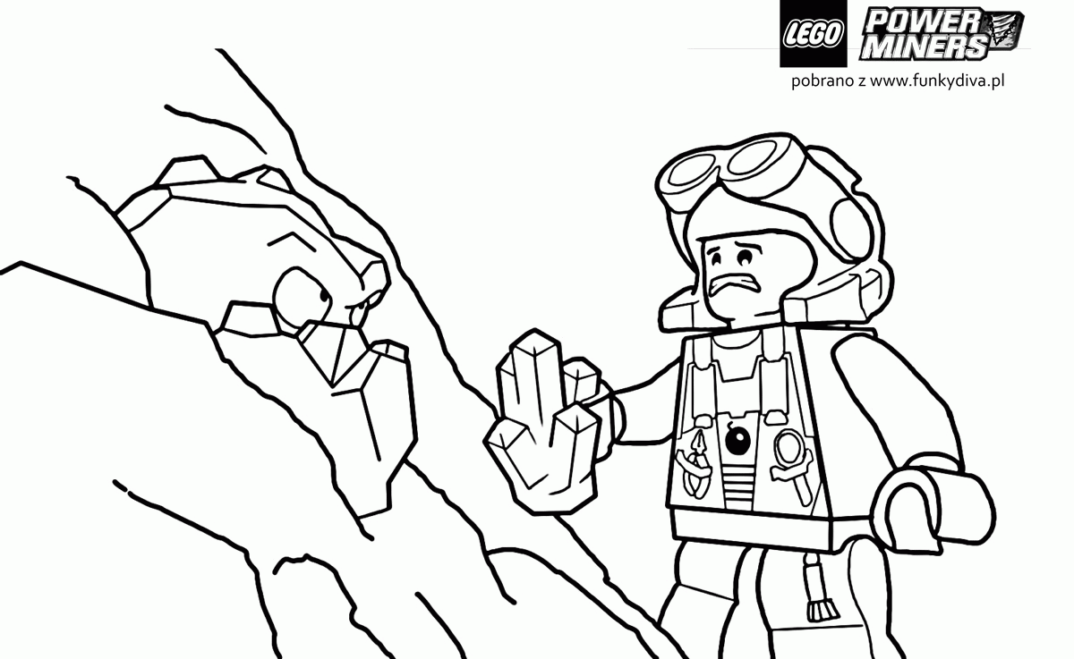 Power Miners Coloring Pages - Coloring Nation