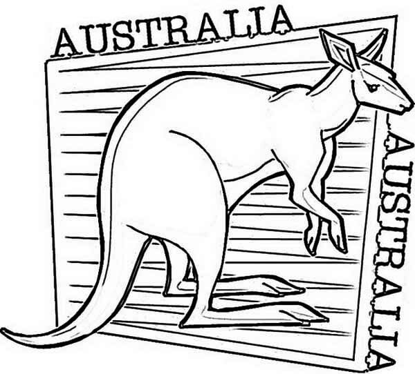 Happy Australia Day Coloring Page {Printable Pages - Coloring Nation