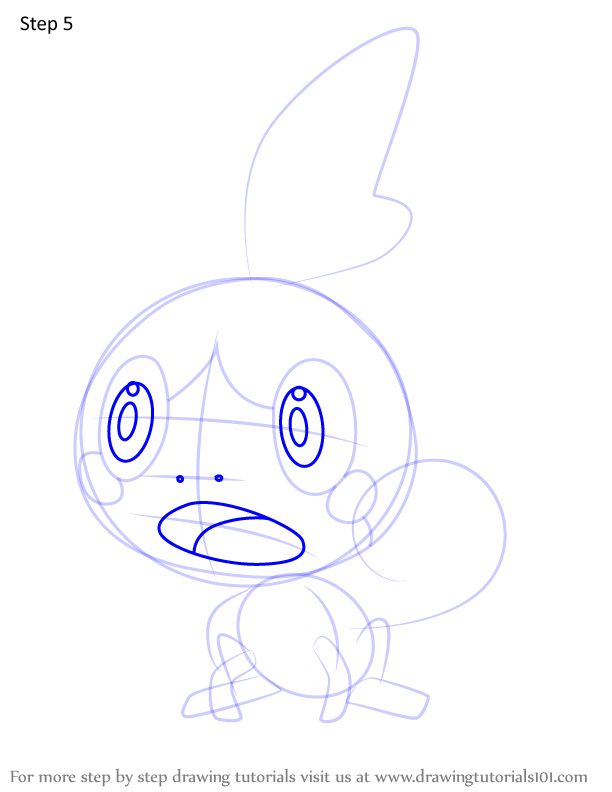 Learn How To Draw Sobble From Pokemon (Pokemon) Step By Step : Drawing ...