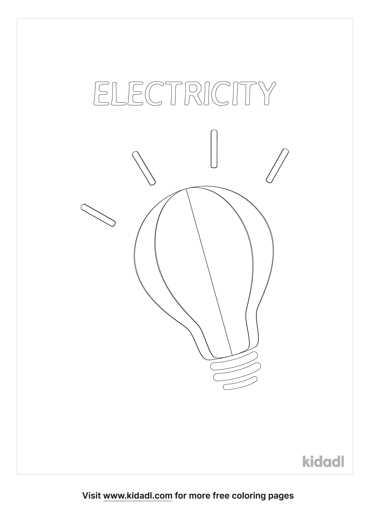 Hydrogen Atom Coloring Page. Free Science Coloring Page - Coloring Nation