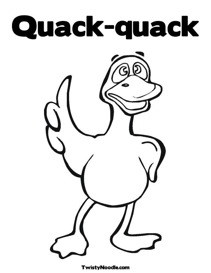 Giggle Giggle Quack Coloring Pages - Coloring Nation