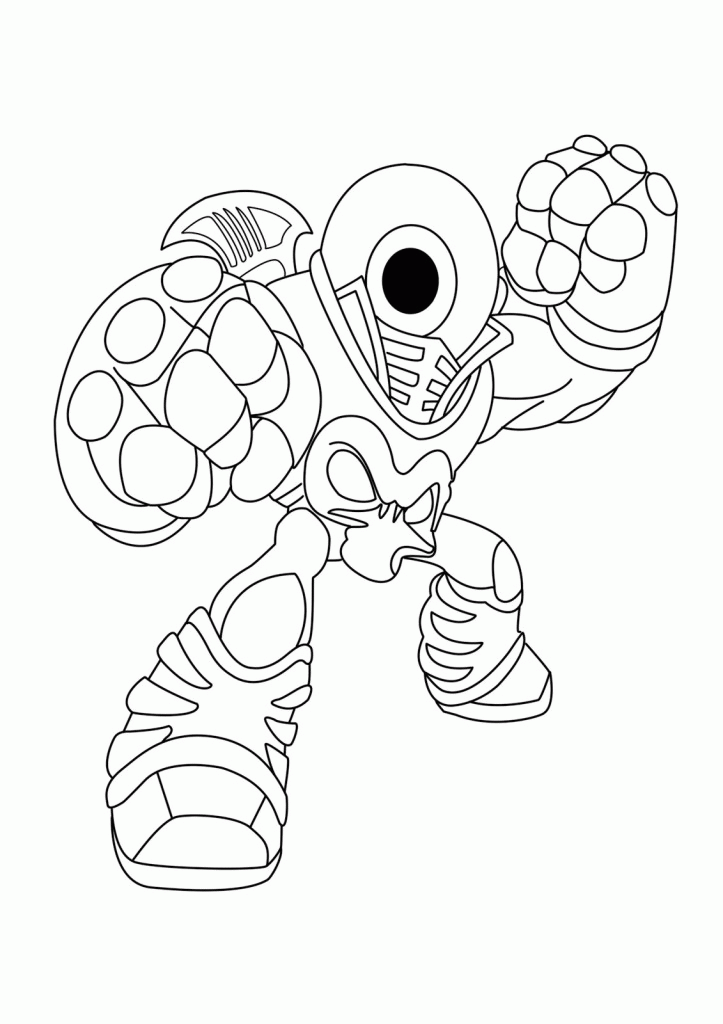Sky Lander Giants Colouring Pages - Coloring Nation