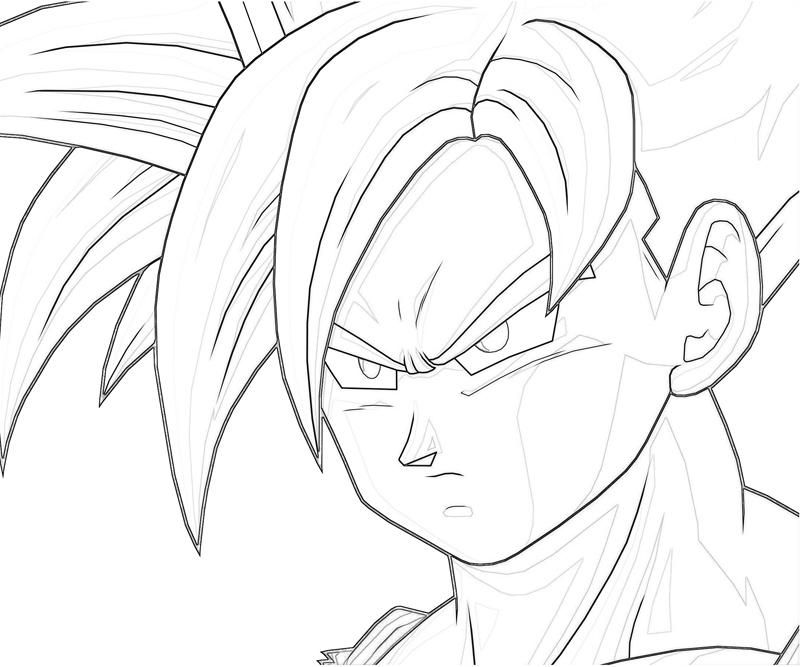 Gohan Gohan Face - Coloring Nation