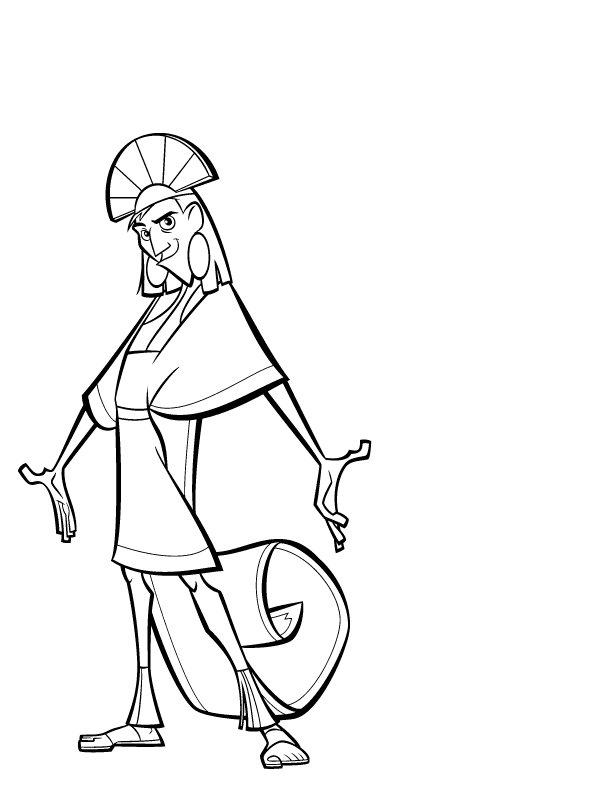 Emperor Colouring Pages - Coloring Nation