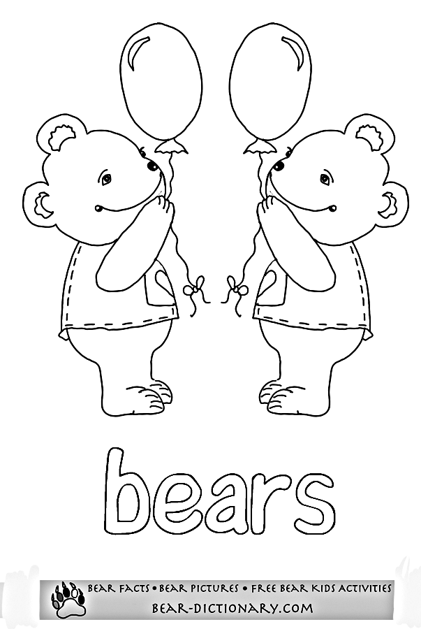 Printable Bear Worksheets Toby&s Fave Teddy Bear Coloring Page ...