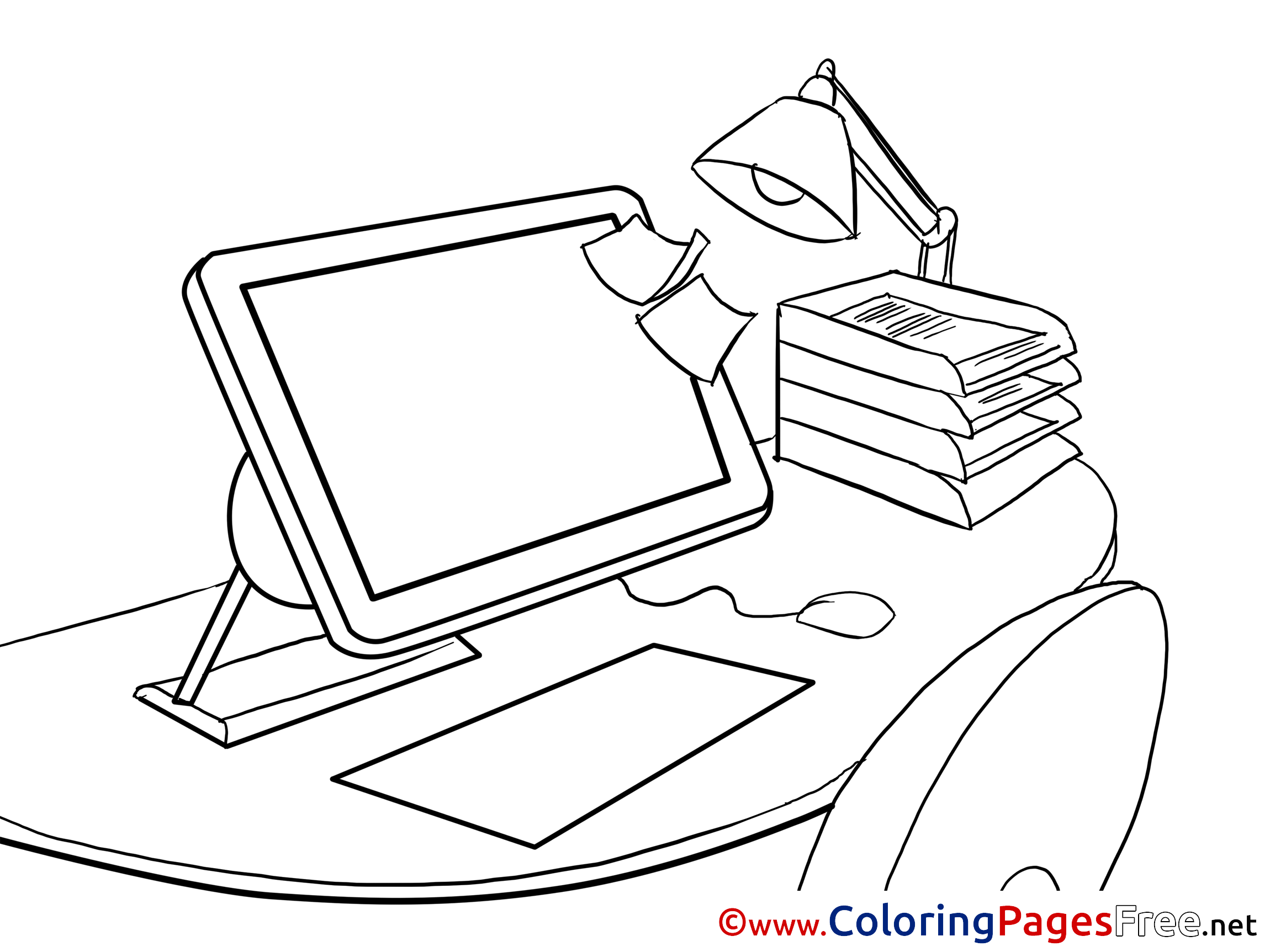 PC Coloring Pages - Coloring Nation